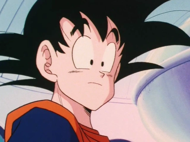 Goku Confused