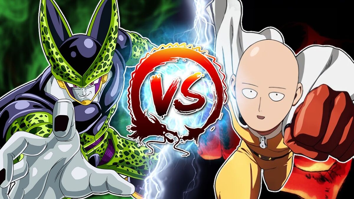 Cell Vs Saitama & Genos | Team Four Star Wiki | Fandom