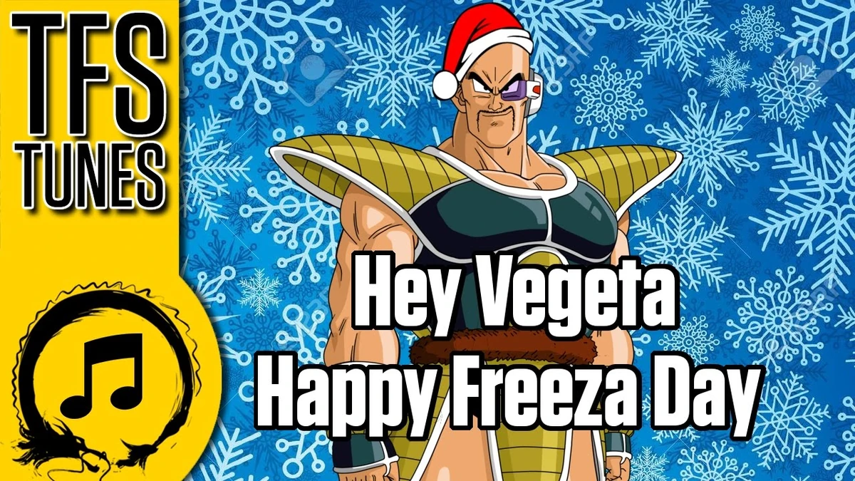 Hey Vegeta Happy Freeza Day | Team Four Star Wiki | Fandom