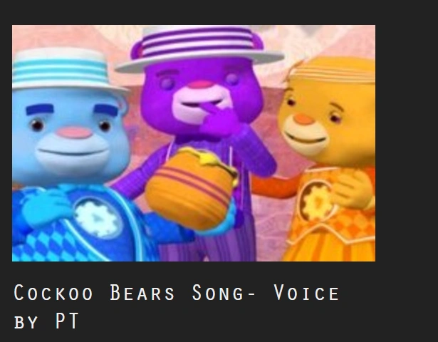 Cuckoo Bears/Trivia | Team Umizoomi Wiki | Fandom