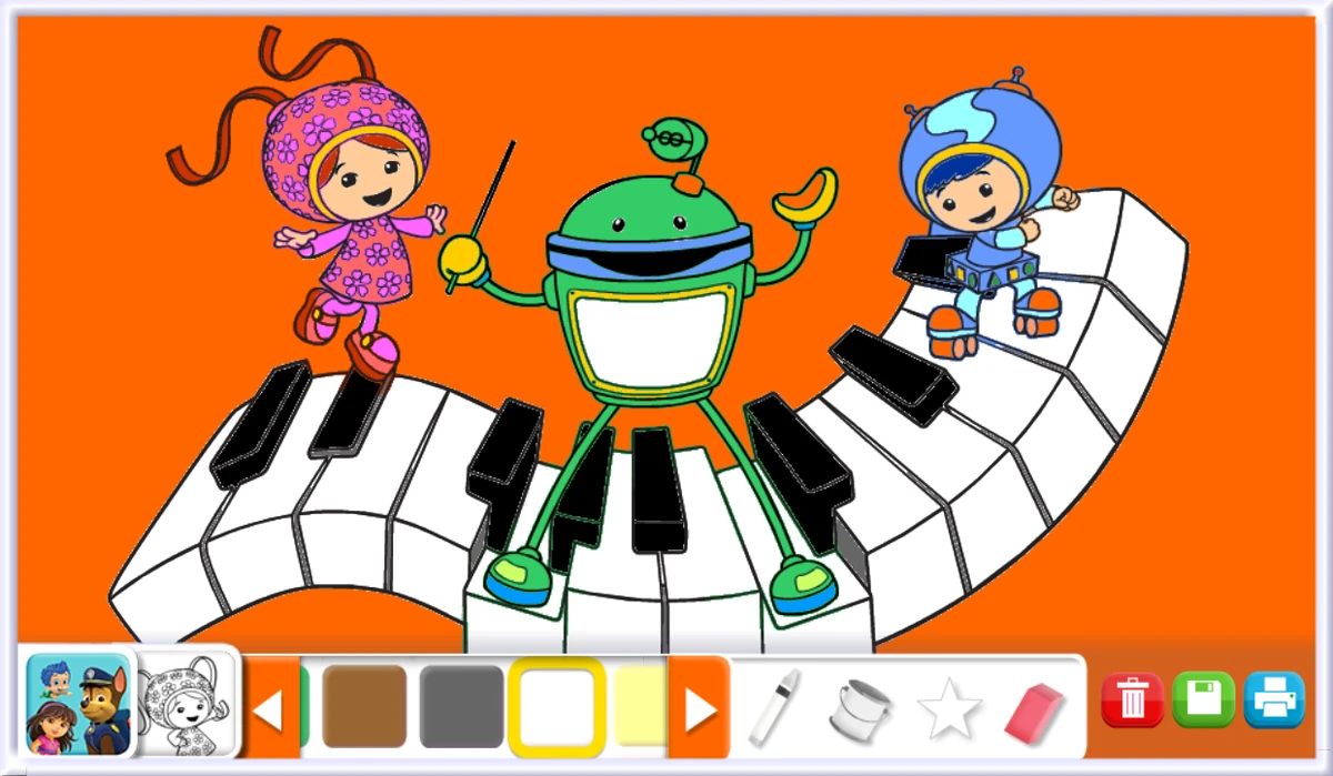umizoomi coloring pages
