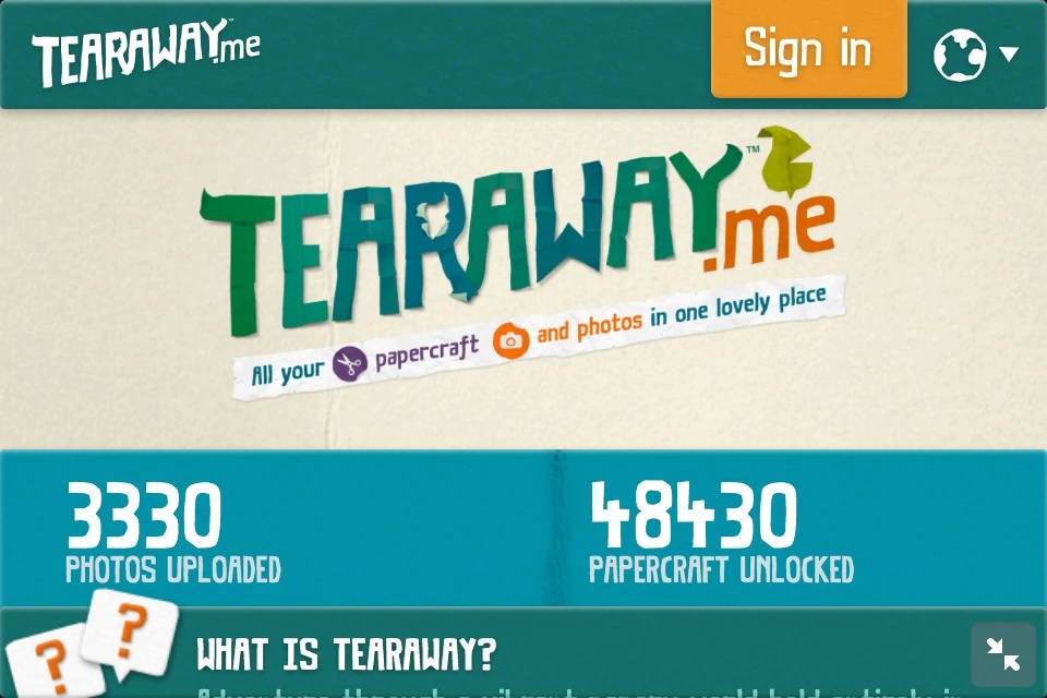 Tearaway.me | Tearaway Wiki | Fandom