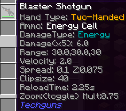 Blaster Shotgun | Techguns mod Wiki | Fandom
