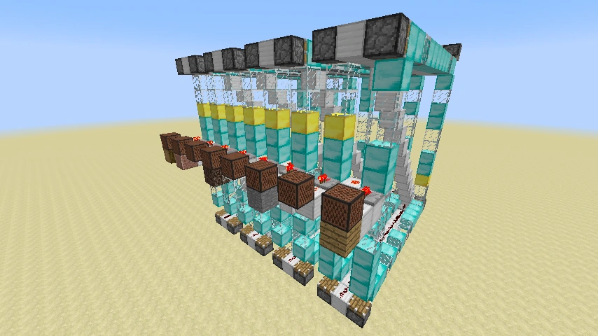 Musik-Walzenspieler (Redstone) – Minecraft Technik Wiki