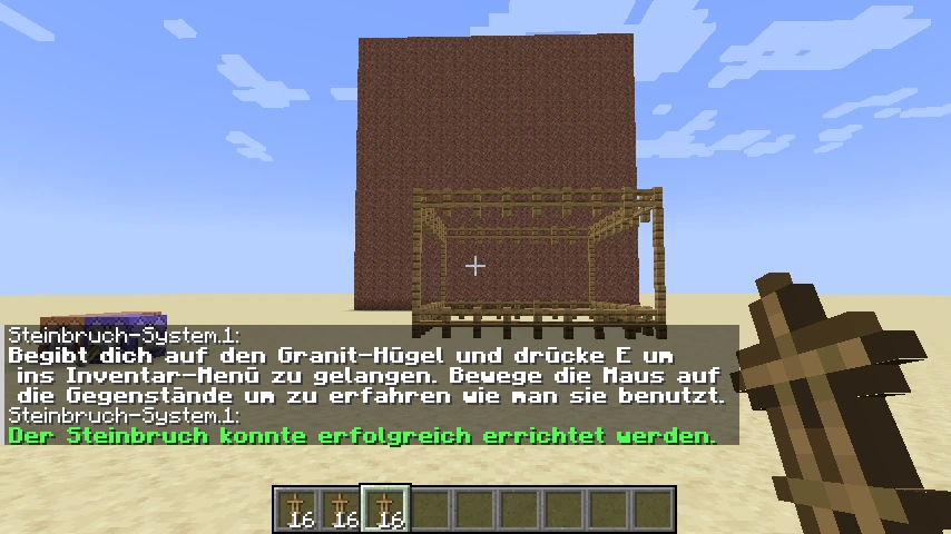 Steinbruch-System (Befehle) – Minecraft Technik Wiki
