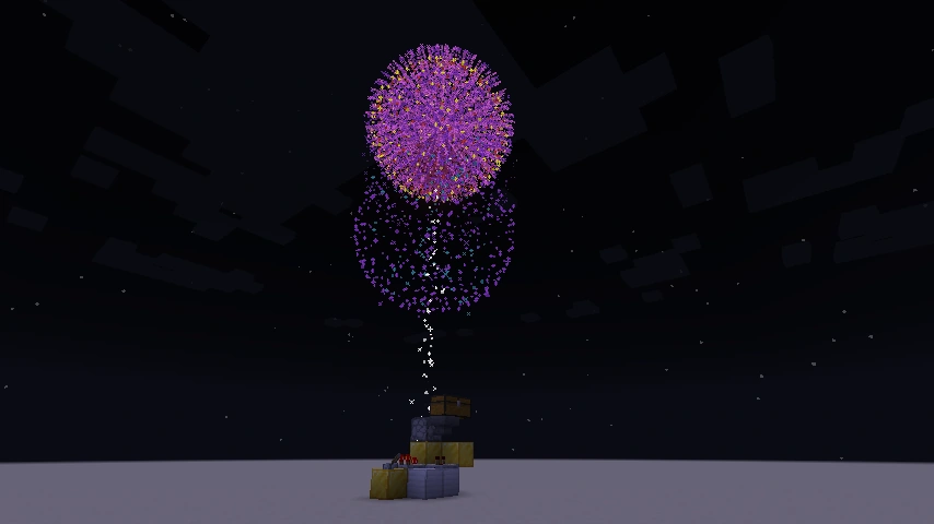 Feuerwerk Minecraft
