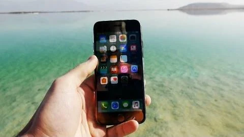 IPhone 7 in Salty Dead Sea for 24 Hours - Will it Survive? | TechRax ...