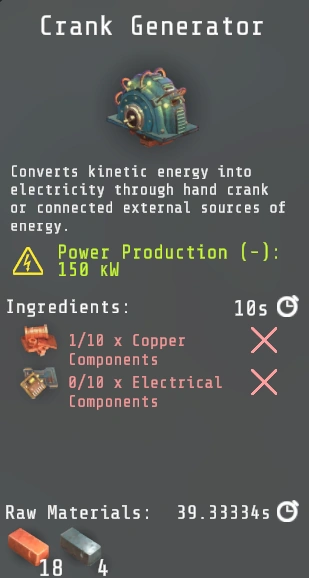 Crank Generator | Techtonica Wiki | Fandom