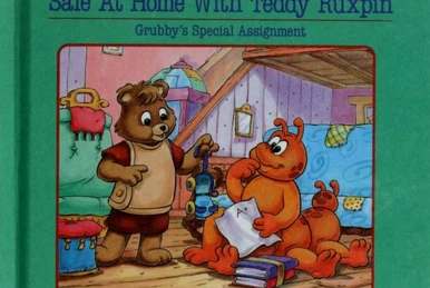 teddy ruxpin coloring book