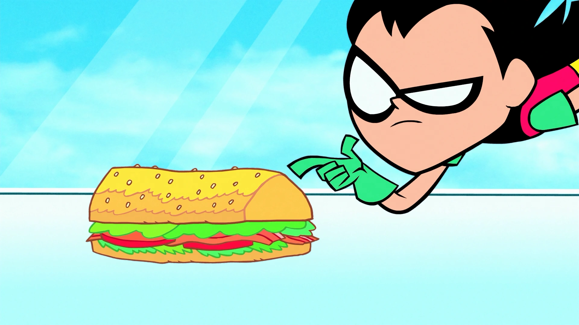 Teen Titans Go! (TV Series) Episode: Legendary Sandwich | Teen Titans ...