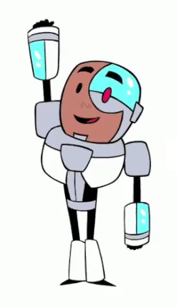 Cyborg Teen Titans Go Gif