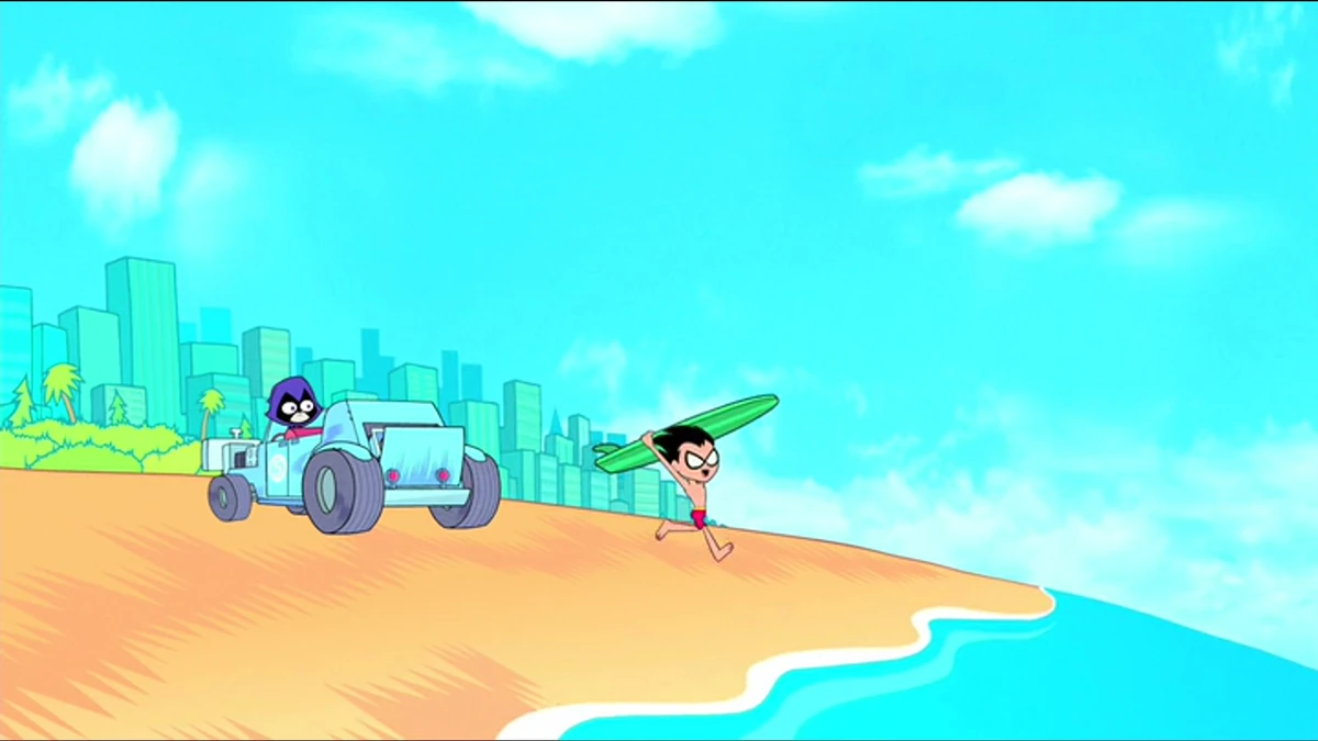 Jump City Beach | Teen Titans Go! Wiki | Fandom