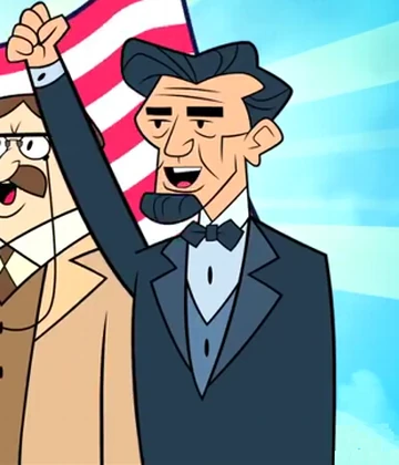 Abraham Lincoln Cartoon