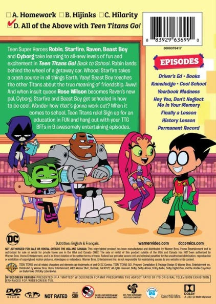 Teen Titans Go To The Movies Dvd Release Date Redbox Teen Titans GO!