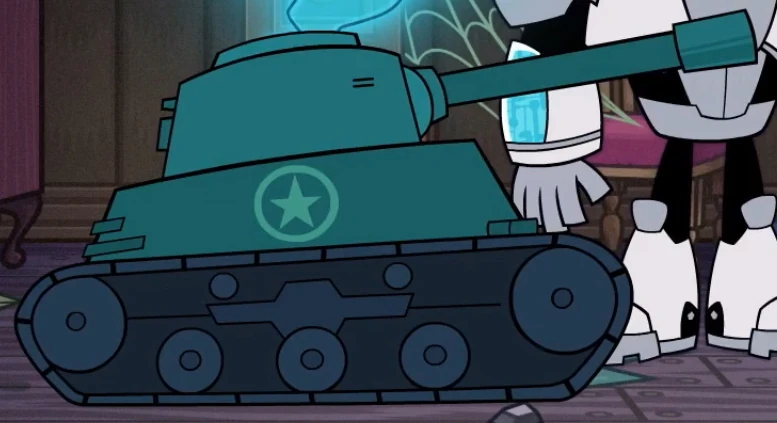 Haunted Tank (character) | Teen Titans Go! Wiki | Fandom