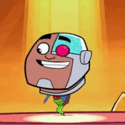 Cyborg Teen Titans Go Gif