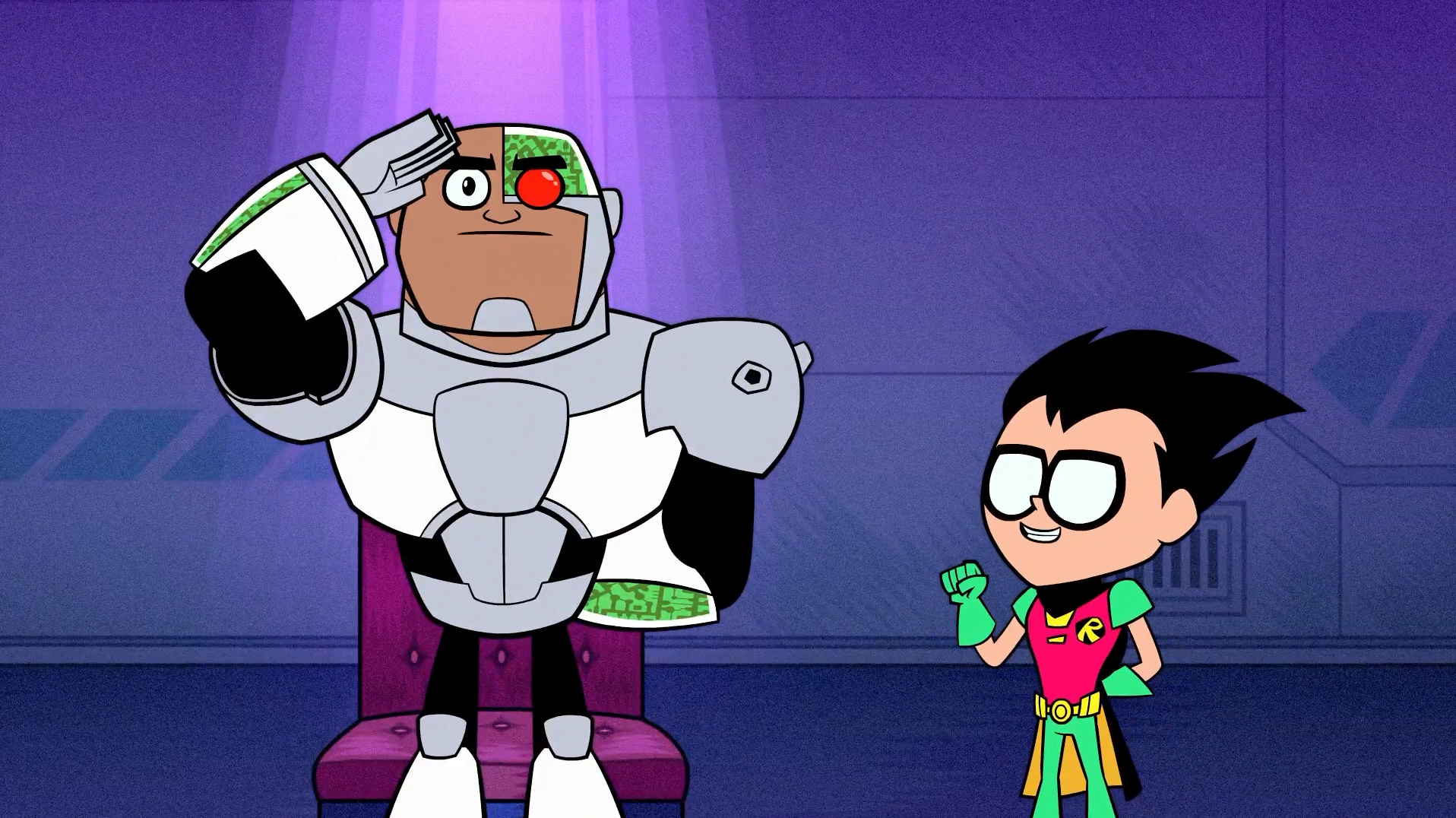 Image Green Cyborg Profilepng Teen Titans Go Wiki Love Live! School