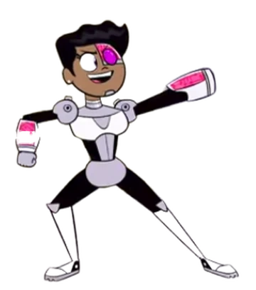 Cyborg Teen Titans Drawing