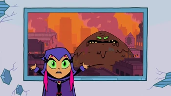 Fruit Juice and Barbecue Sauce Monster | Teen Titans Go! Wiki | Fandom