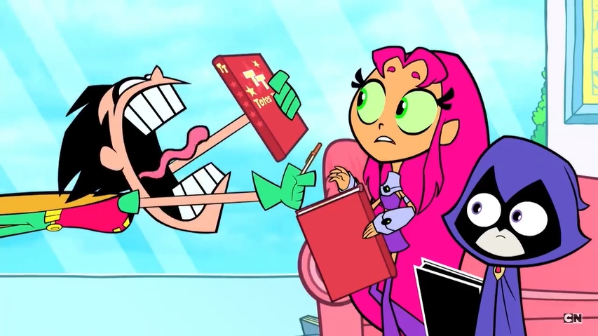 Starfire Teen Titans Go Angry