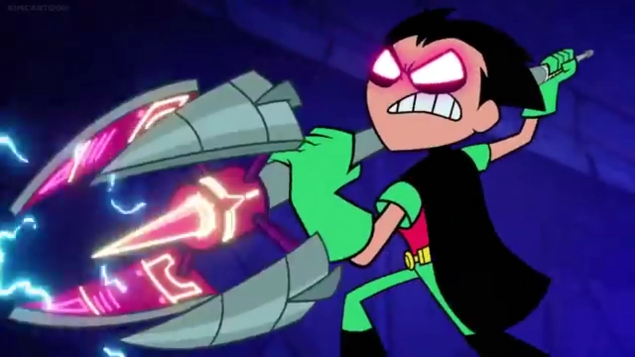 Robin Teen Titans Go Staff