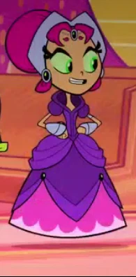 Starfire Teen Titans Go In A Dress