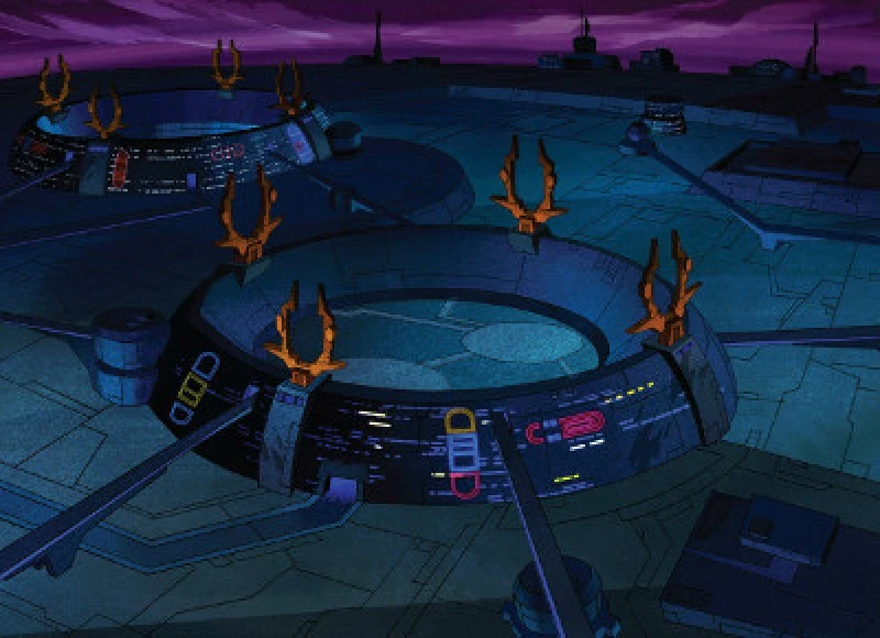 Emirate Xarron Space Bridge Nexus | Teen Transformer Titans: Animated ...