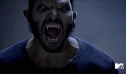 Derek Hale Alpha Eyes