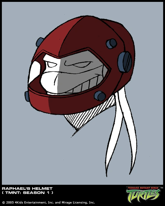 Raphael's Helmet | Teenage Mutant Ninja Turtles 2003 Series Wiki | Fandom