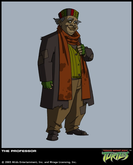 Professor | Teenage Mutant Ninja Turtles 2003 Series Wiki | Fandom