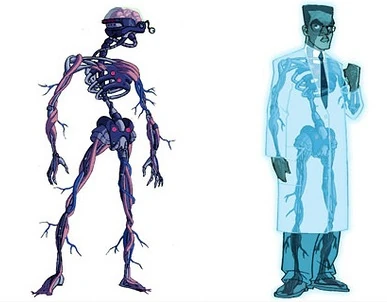 Teenage Mutant Ninja Turtles Baxter Stockman 2003