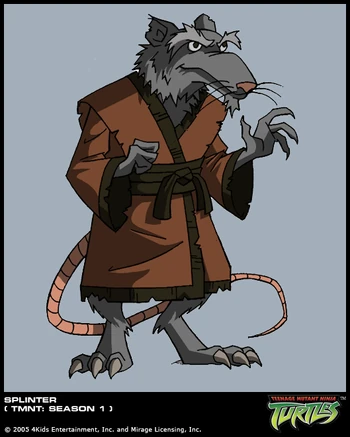 Hamato Splinter | Teenage Mutant Ninja Turtles 2003 Series Wiki | Fandom