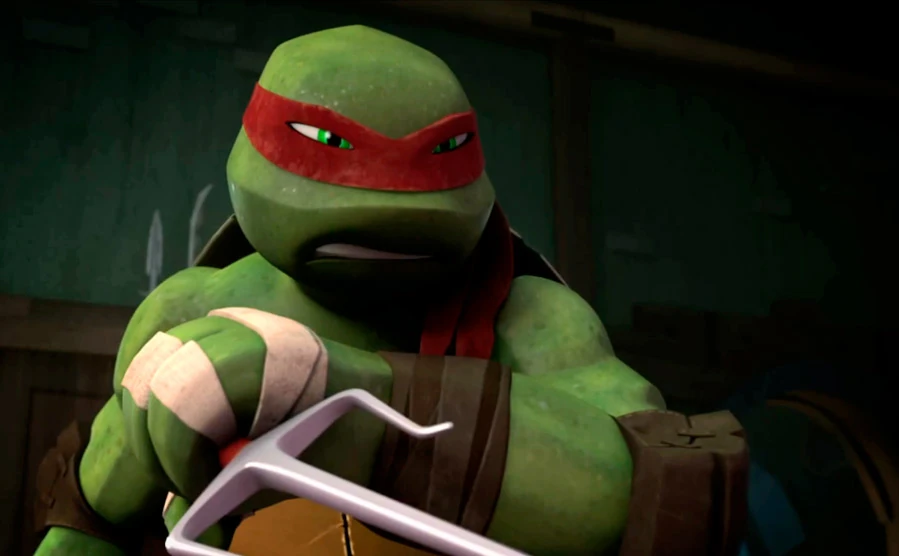 Ninja Turtles Raphael Red Cell Lot # 436: TEENAGE MUTANT NINJA TURTLES