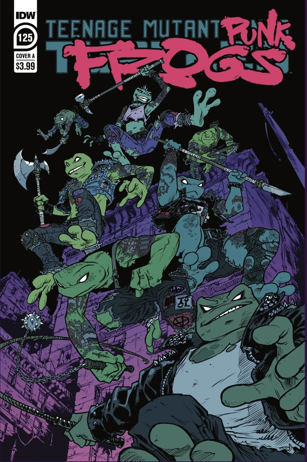 Punk Frogs (Chapter-verse) | Ninja Turtles Fanon Wiki | Fandom