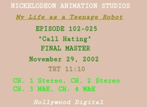 Call Hating | The Wiki of a Teenage Robot | Fandom