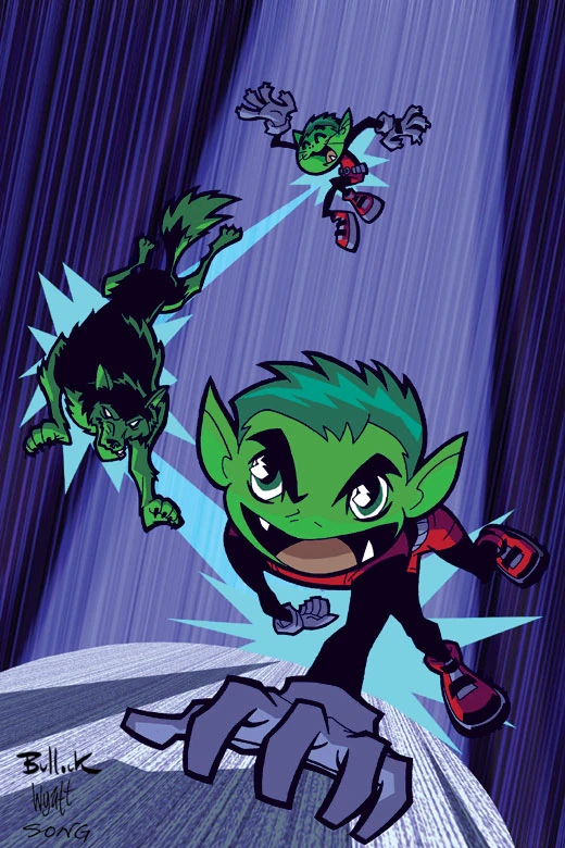Teen Titans Beast Boy Wolf