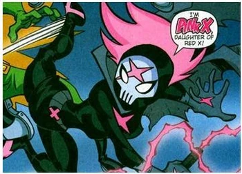 Pink X | Teen Titans Wiki | Fandom