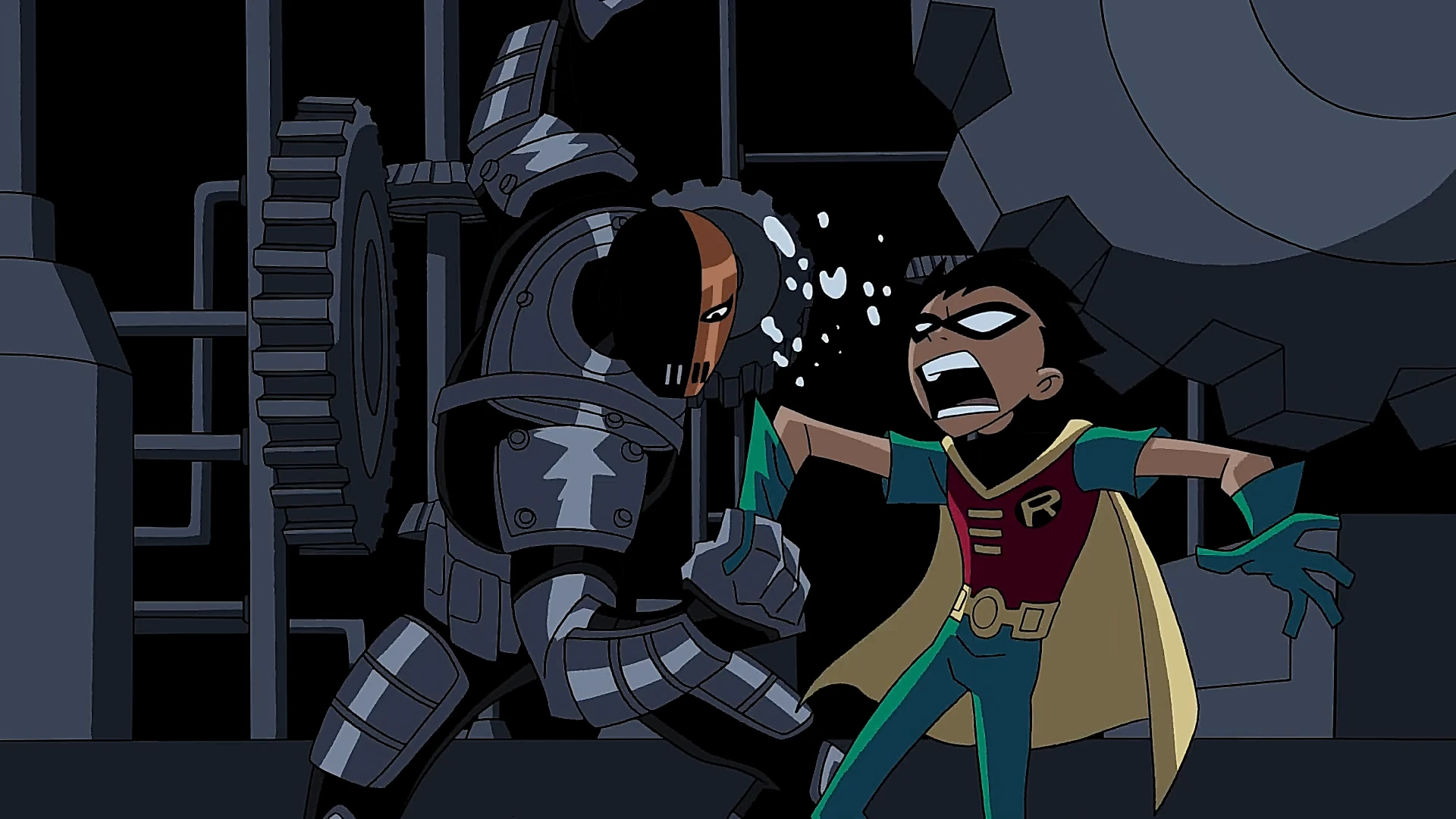 Cluiche Teen Titans Robin Vs Slade Justice League Ladies Vs Robin