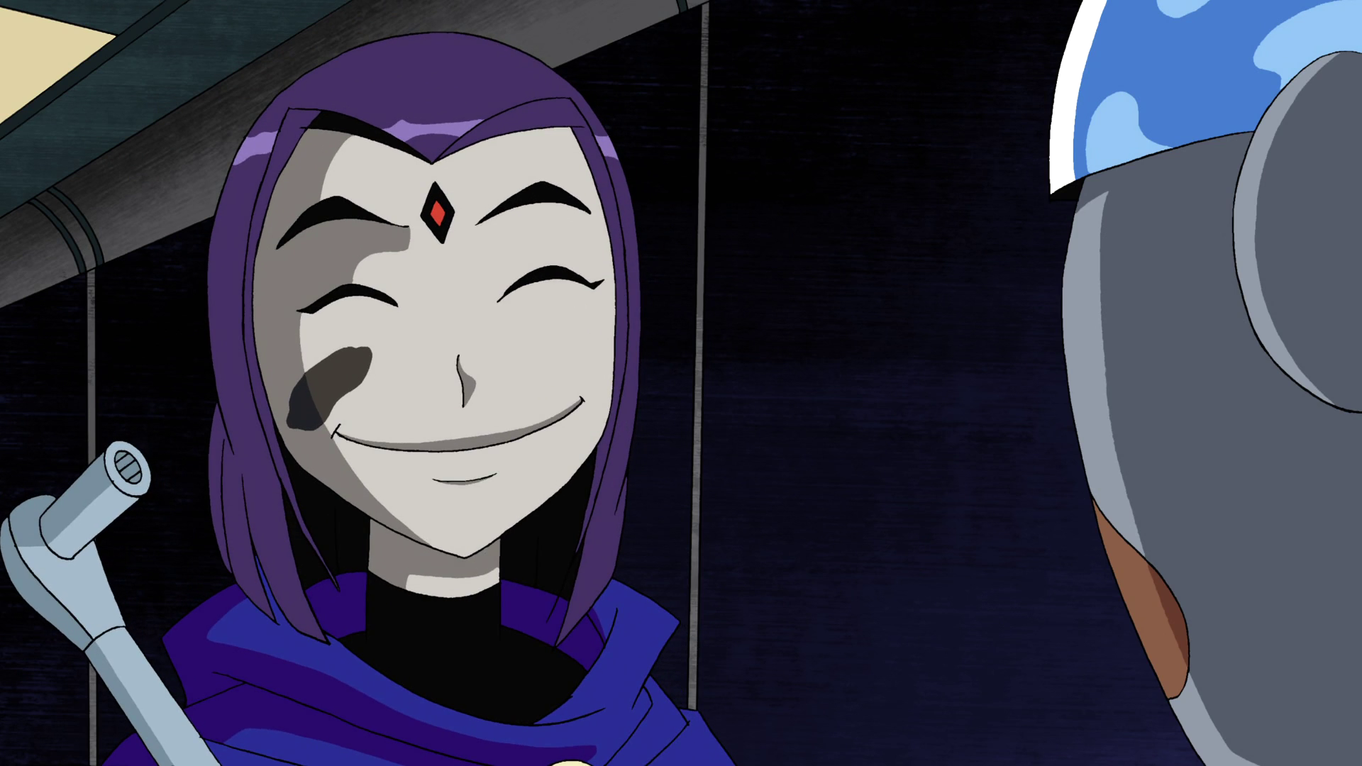 Teen Titans Raven Smiling