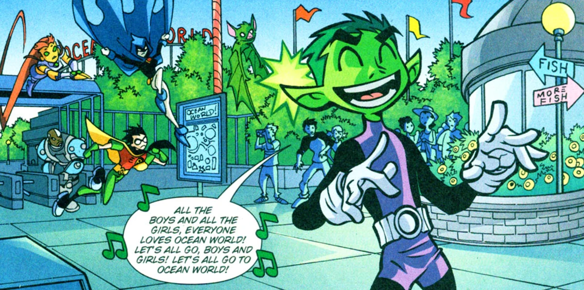 Ocean World | Teen Titans Wiki | Fandom