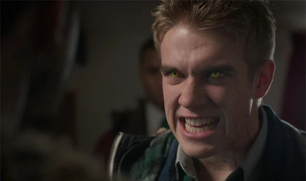 Wolfblood Rhydian Transforming