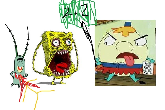 Plankton and SpengBab Go to Skool and See Mrs. Puff OMG | Teh Spengbab ...