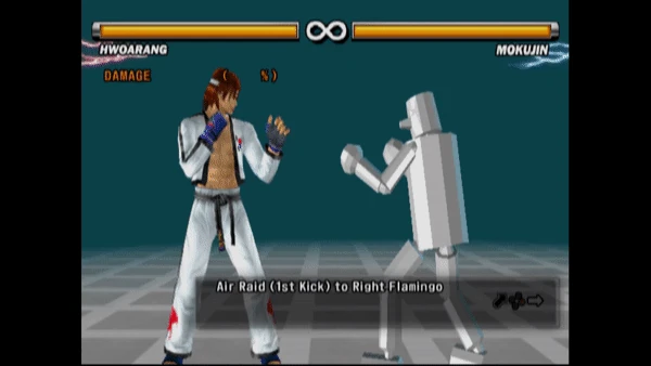 Air Raid (1st Kick) to Right Flamingo | Tekken Wiki | Fandom