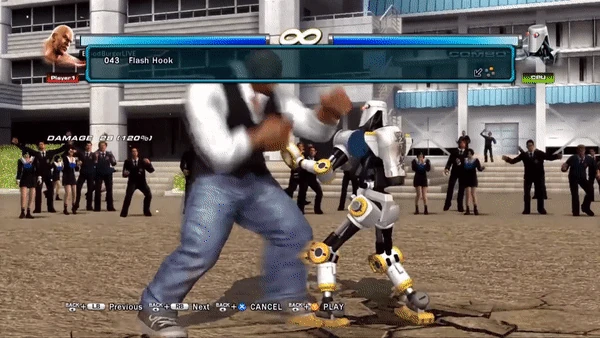 Flash Hook | Tekken Wiki | Fandom