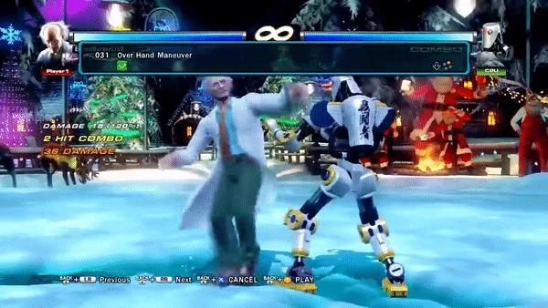 Over Hand Maneuver | Tekken Wiki | Fandom