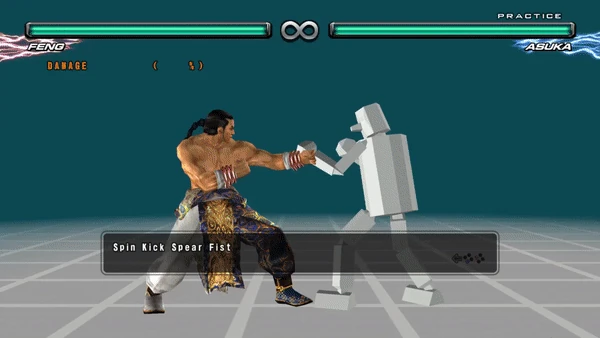 Spin Kick Spear Fist | Tekken Wiki | Fandom