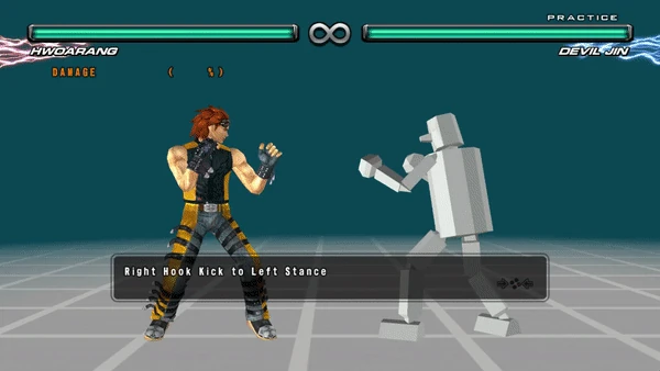 Right Hook Kick to Left Stance | Tekken Wiki | Fandom