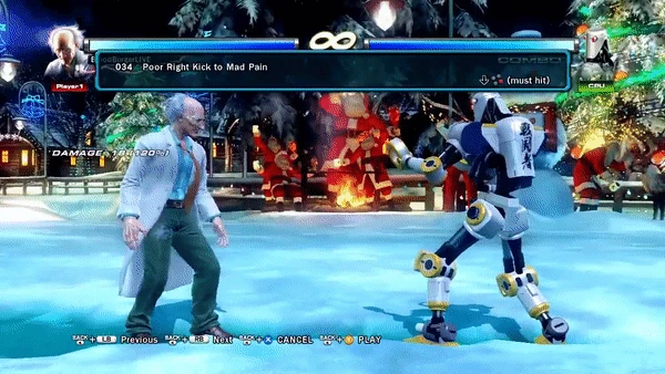 Poor Right Kick to Mad Pain | Tekken Wiki | Fandom
