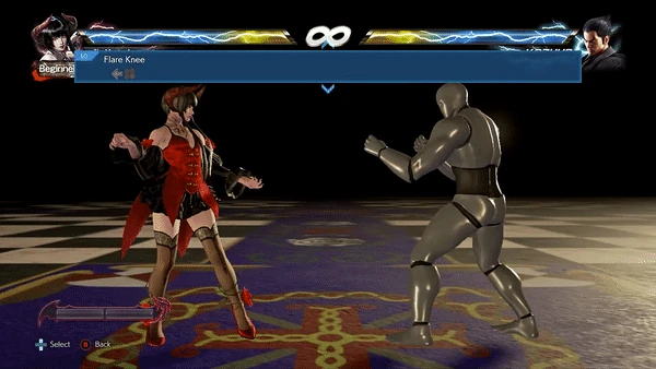 Flare Knee | Tekken Wiki | Fandom