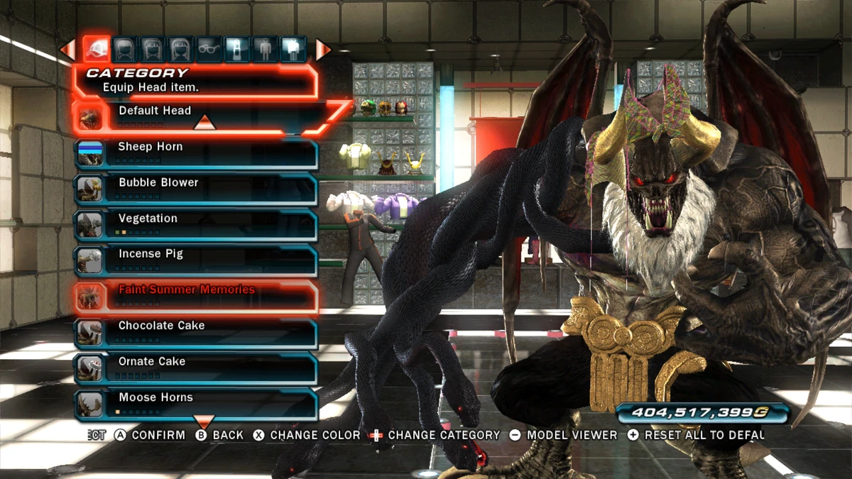 True Ogre/Customization Items | Tekken Wiki | Fandom